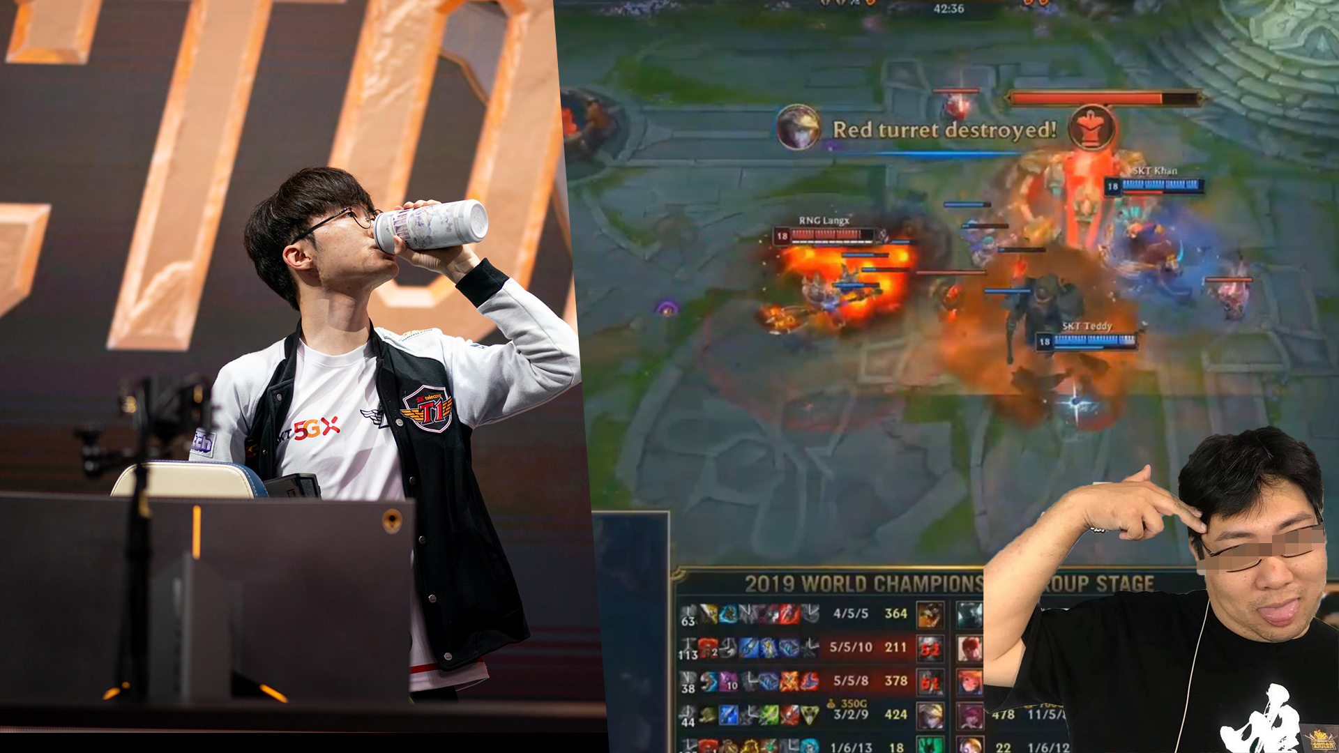 《英雄聯盟》小組賽 Day2 / 最多戒指的改革家 Faker 上線啦！SKT 頂尖智商力壓 RNG！ - EXP.GG