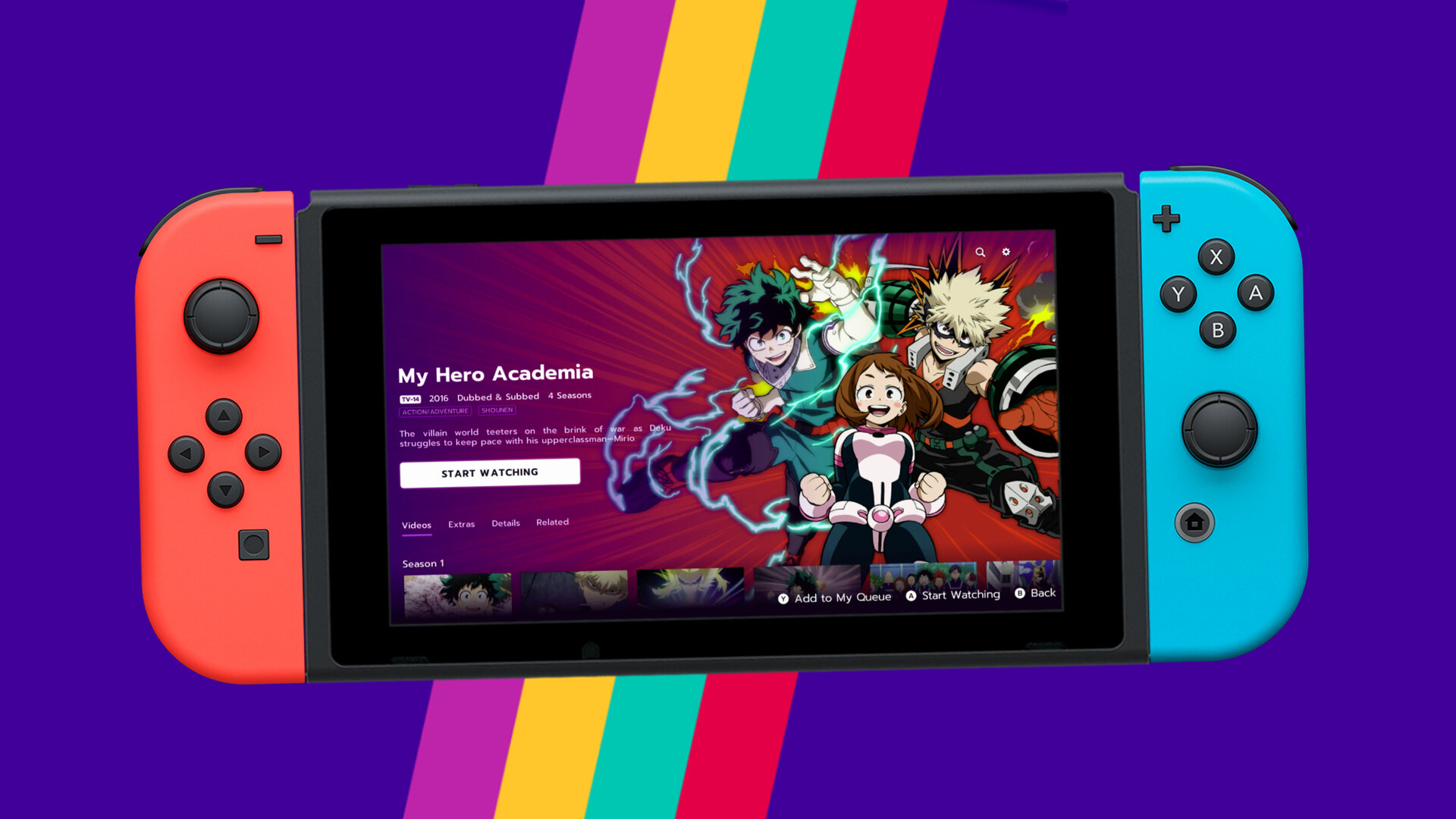 在 Switch 上看動漫！Funimation APP 來了 - EXP.GG