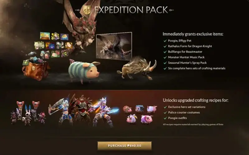 Dota 2 x Monster Hunter Crossover Suddenly Arrives, Featuring Rathalos ...